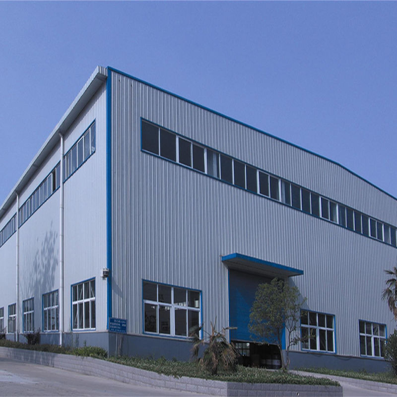 Q355 Steel Portal Frame Roof Structure 50-120mm Roof For Exhibition Hall