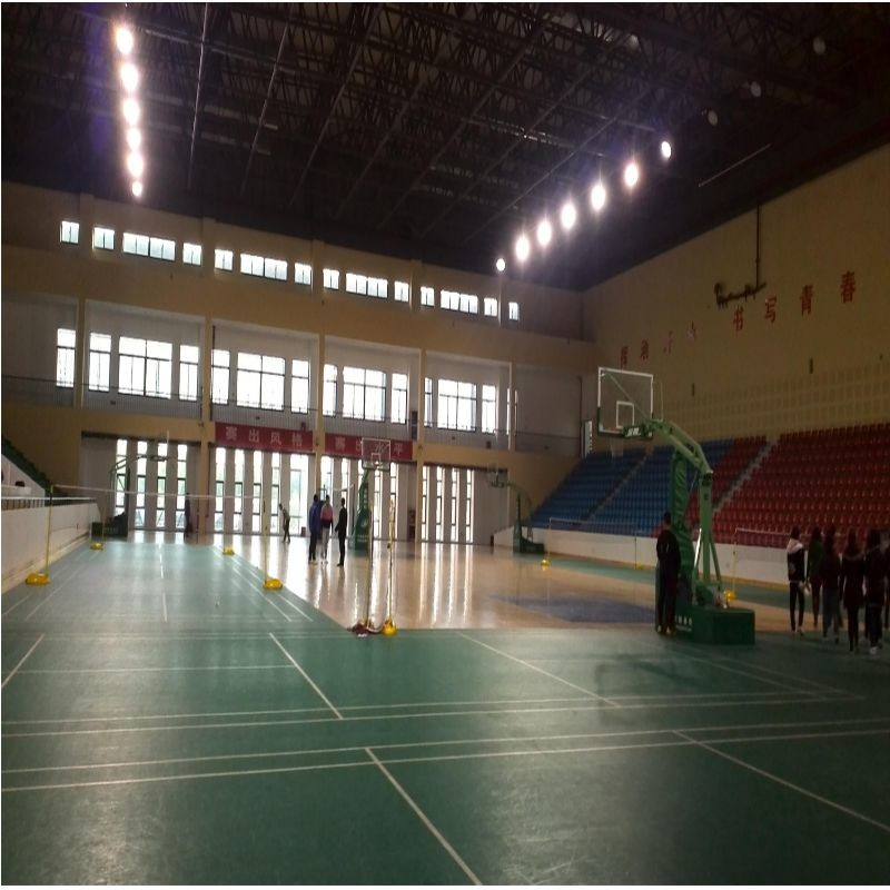 Prefabricated Stadium Steel Structure Gymnasium Single Slope Multi Span
