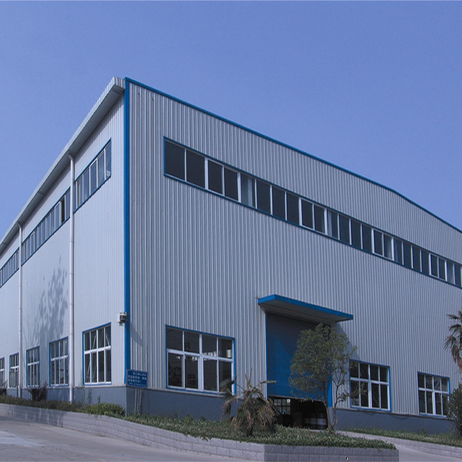 Q355 Steel Portal Frame Roof Structure 50-120mm Roof For Exhibition Hall