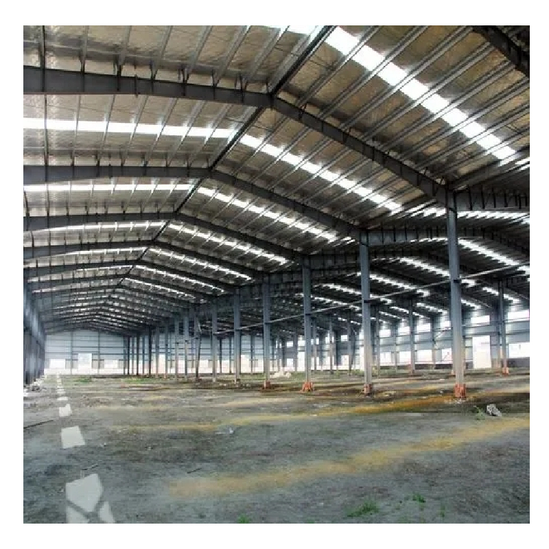 Customized Color Steel Structure Portal Frame For Industrial Commercial ...