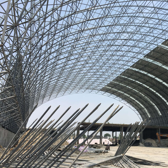 Large Span Prefabricated Design For Steel Space Frame Structure Large Span Prefabricated Design For Steel Space Frame Structure